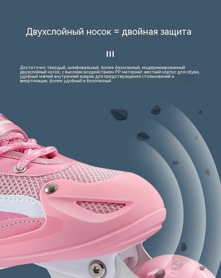 Коньки роликовые — фото 1