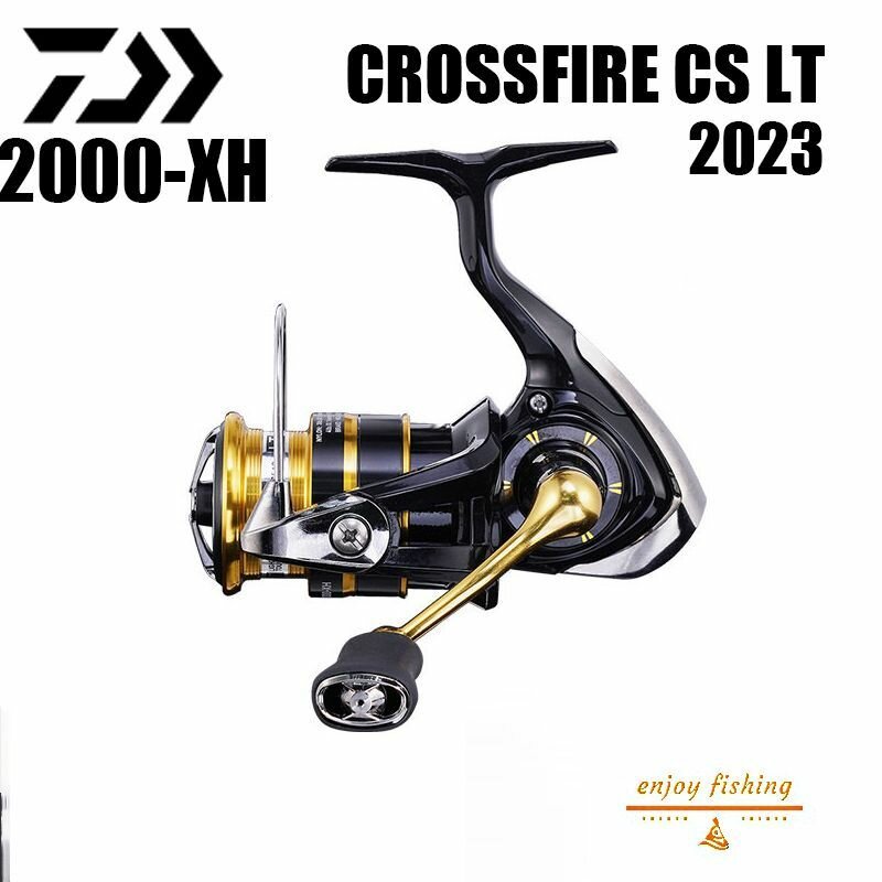 DAIWA Crossfire CS 2023 LT 2000-XH спиннинговая катушка легкая мощная для морской и пресноводной рыбалки