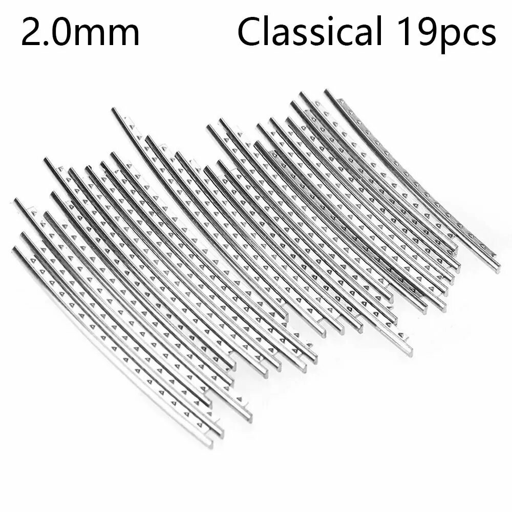 Провода для ладов гитары 2.0mm, классические, 19 шт