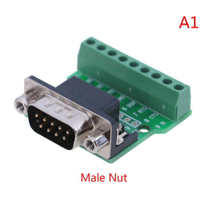 D-Sub 9pin беспаечные разъемы DB9 RS232 последовательный адаптер для терминала