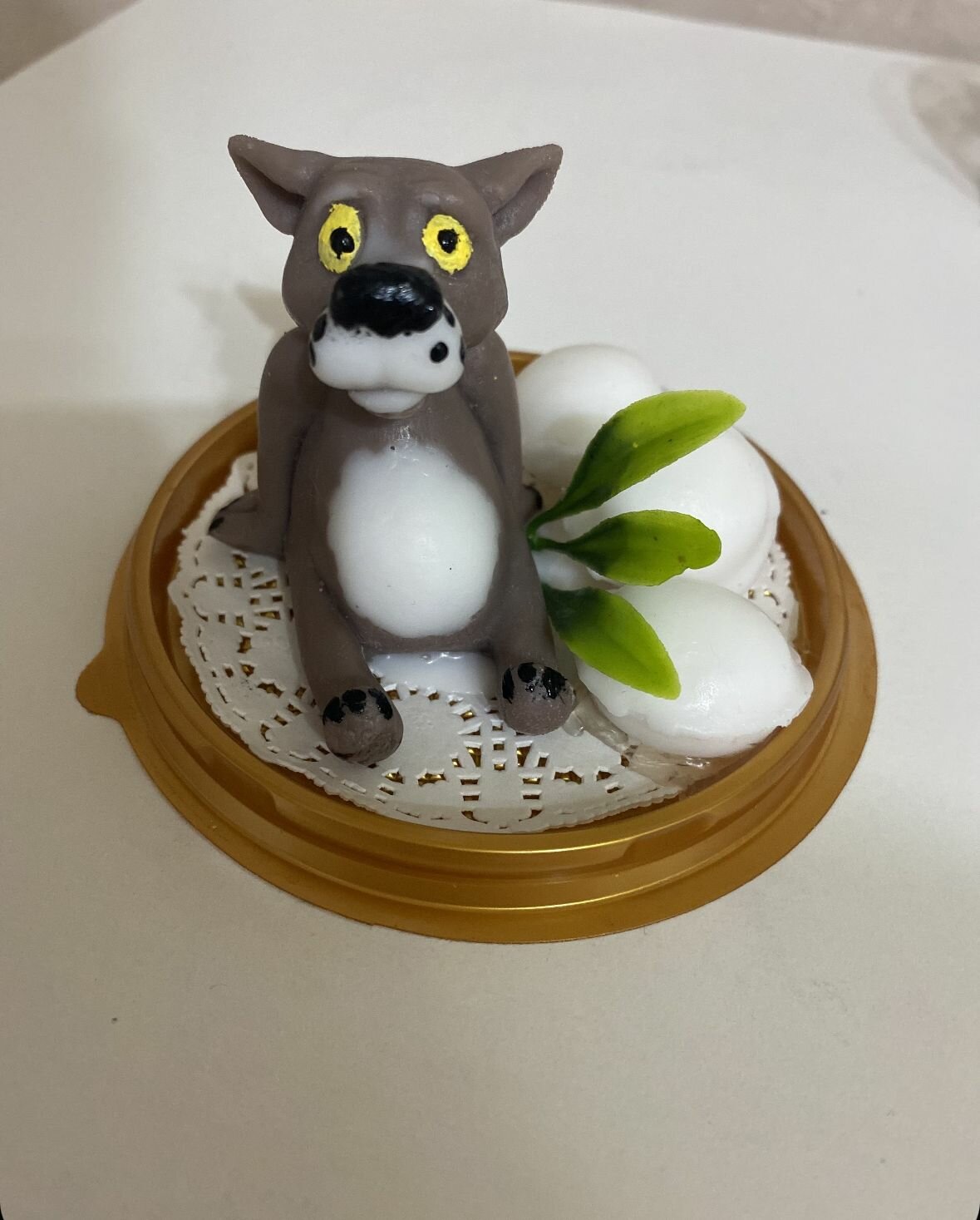 Сувенирное мыло Волк Щас Спою