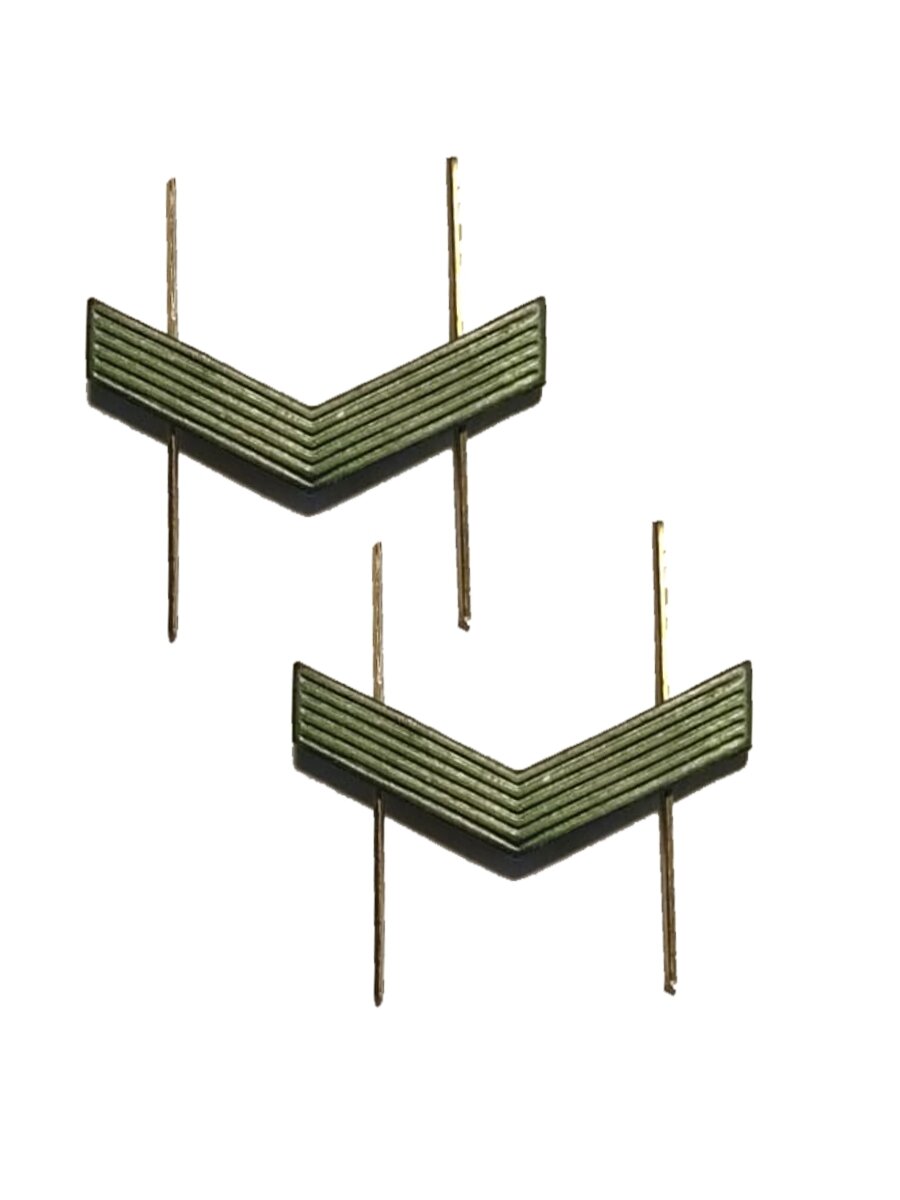 Пара Лычек на погоны, ефрейтор, защитного цвета