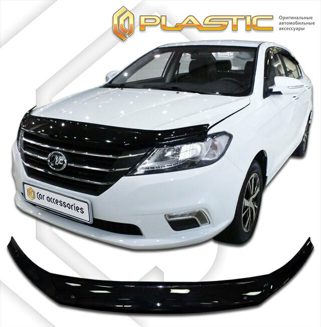 Дефлектор капота Classic черный Lifan Solano Год выпуска 2016-н. в.