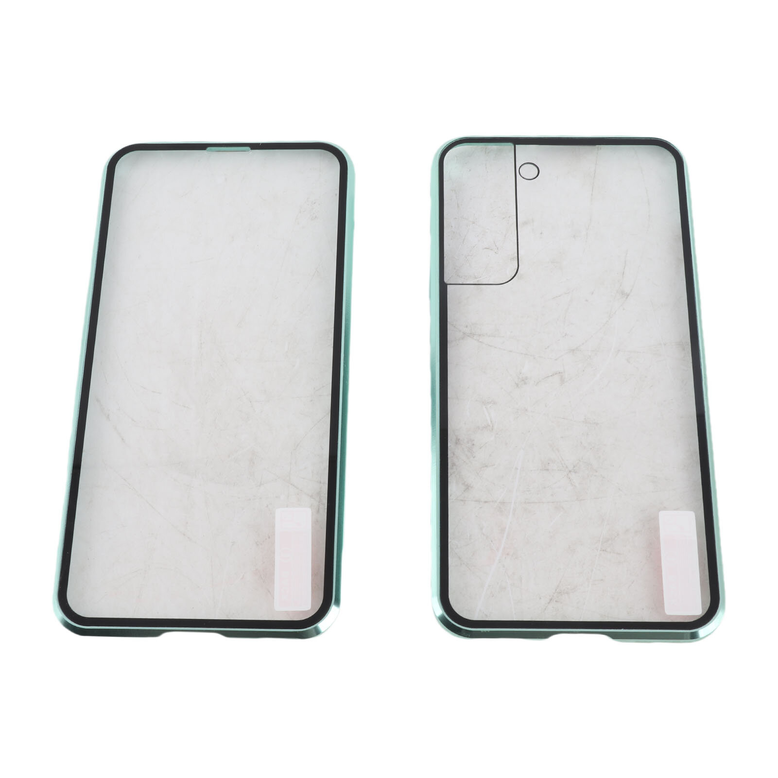Для S22 Чехол Двусторонний Стекло Металл Полный Обертывание Смартфон Магнитный Защитный Чехол