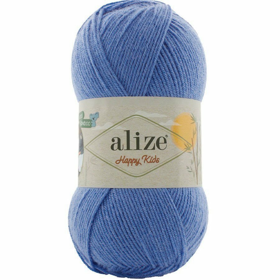 Пряжа Alize HAPPY KIDS 237 гиацинт (5 мотков)