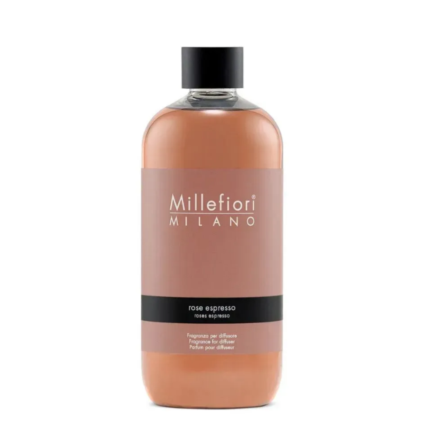 Аромат для диффузора (рефилл) Millefiori Milanо NATURAL "ROSE ESPRESSO", 250мл.