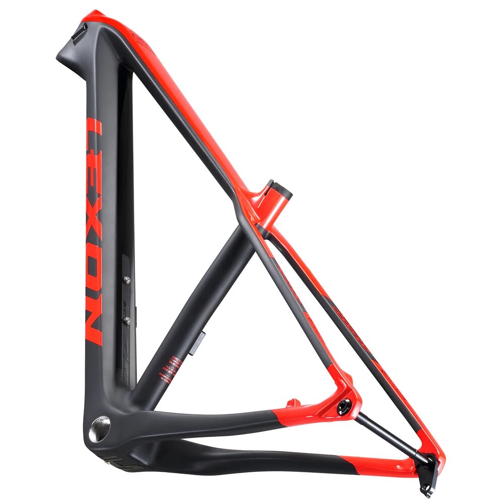 LEXON 29 Carbon MTB Frame 17, 148 boost red