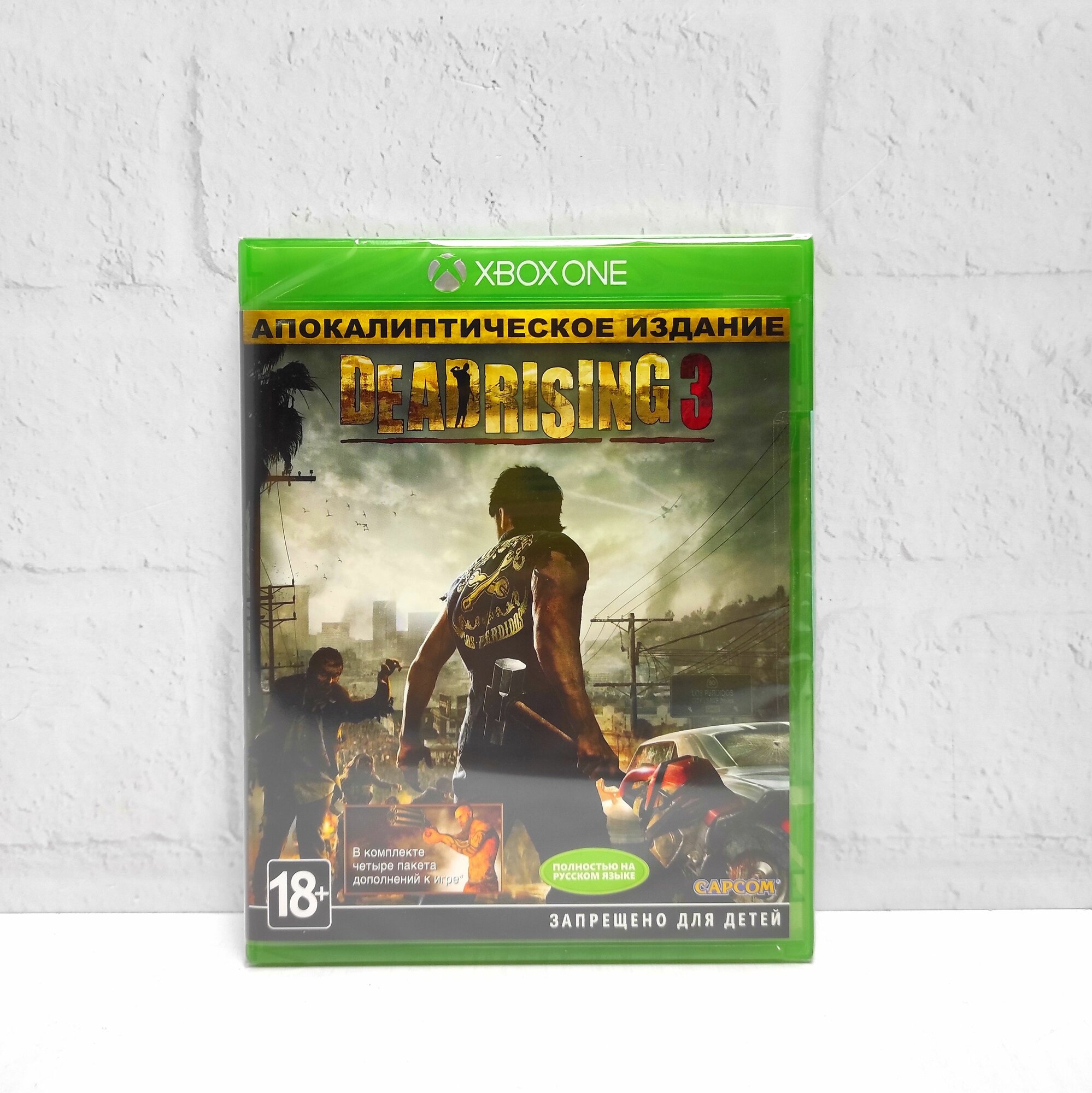 Dead Rising 3 Полностью на русском Видеоигра на диске Xbox One / Series. Товар уцененный
