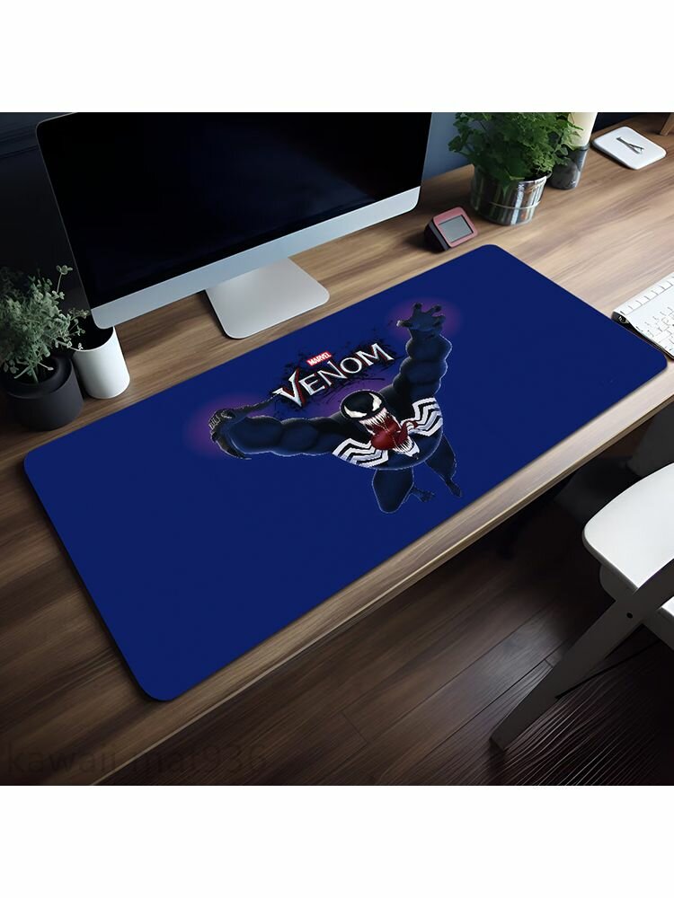 Игровой коврик Venom "Marvel", 40 см x 90 см, нескользящий, для игрового компьютера