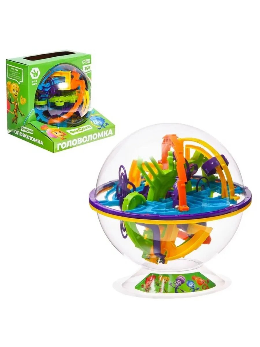 Обучающая головоломка фиксики с лабиринтами