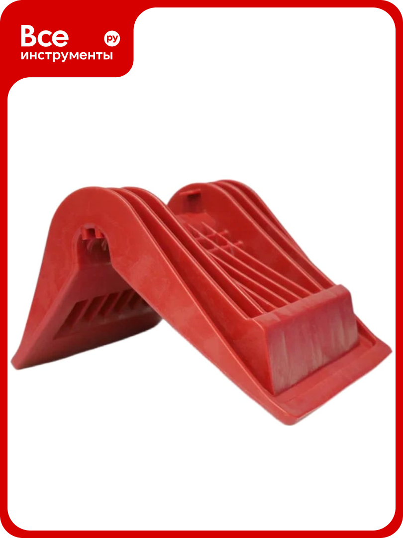 Уголок траст для ремня 50 мм 4687205467645, красный, 6 см, из износостойкого пластика, для ременной передачи