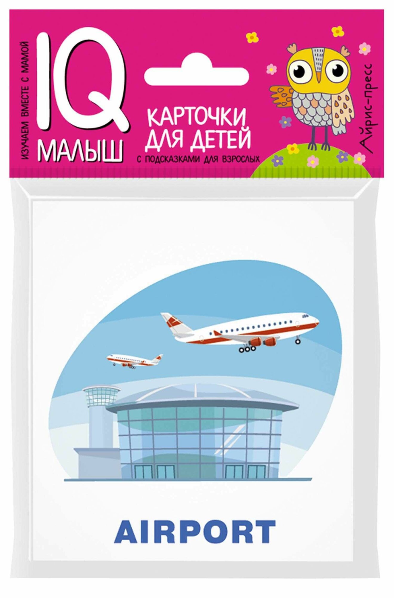 Айрис-пресс Умный малыш. ENGLISH. Путешествие, 9х8 см