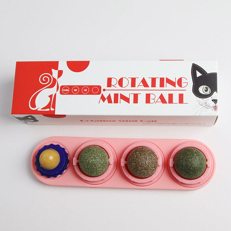 Кошачья мята Вращающийся мяч Cat Self-Hi Toy Factory в наличии Молярная чистка зубов Укус Polygonum pipelinae Мята