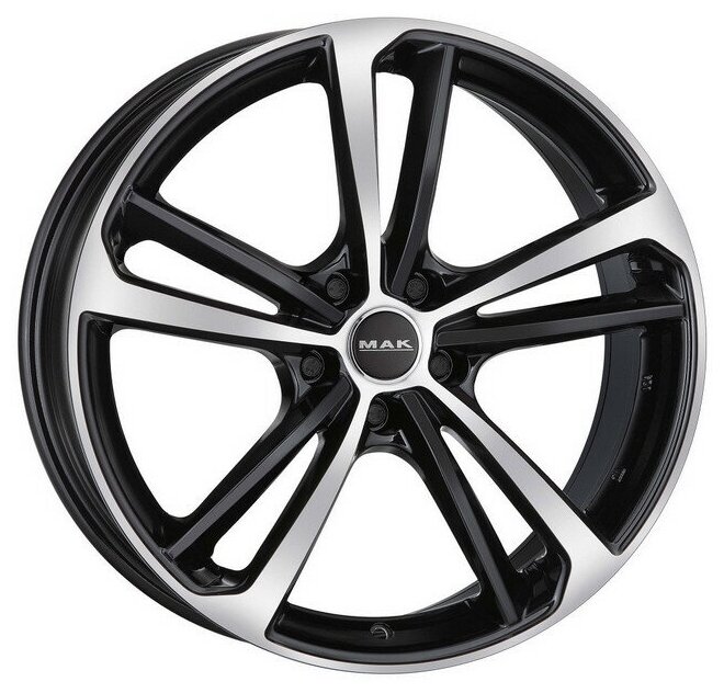Колесный диск Mak Nurburg 8.5x21/5x112 D66.45 ET43 BLACK MIRROR