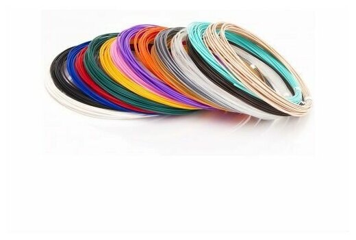 Набор пластика UNID для 3D ручек 10 м 15 цветов PLA-15 PLA15