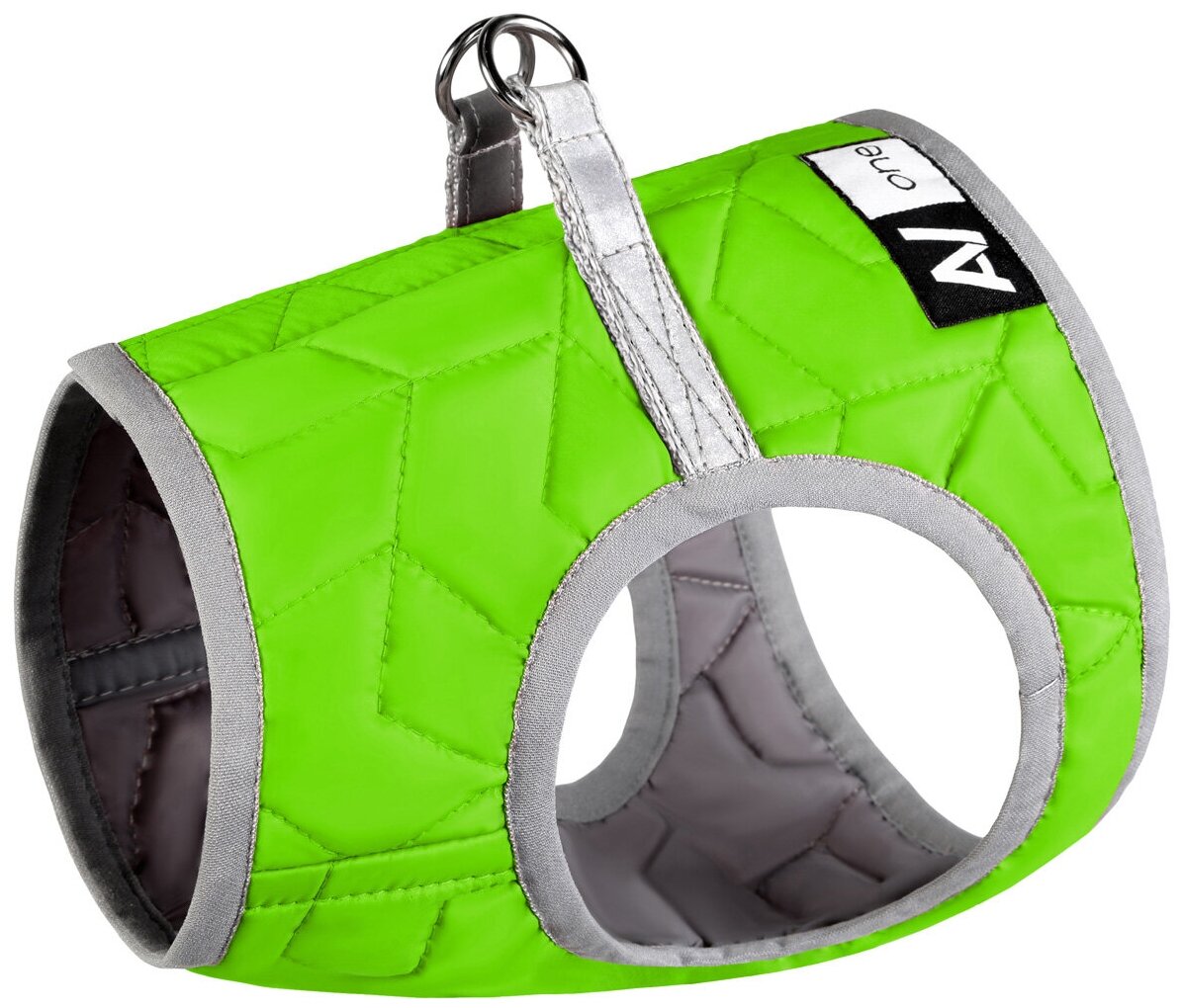 Шлея мягкая для собак Collar AiryVest ONE салатовая (XS1)