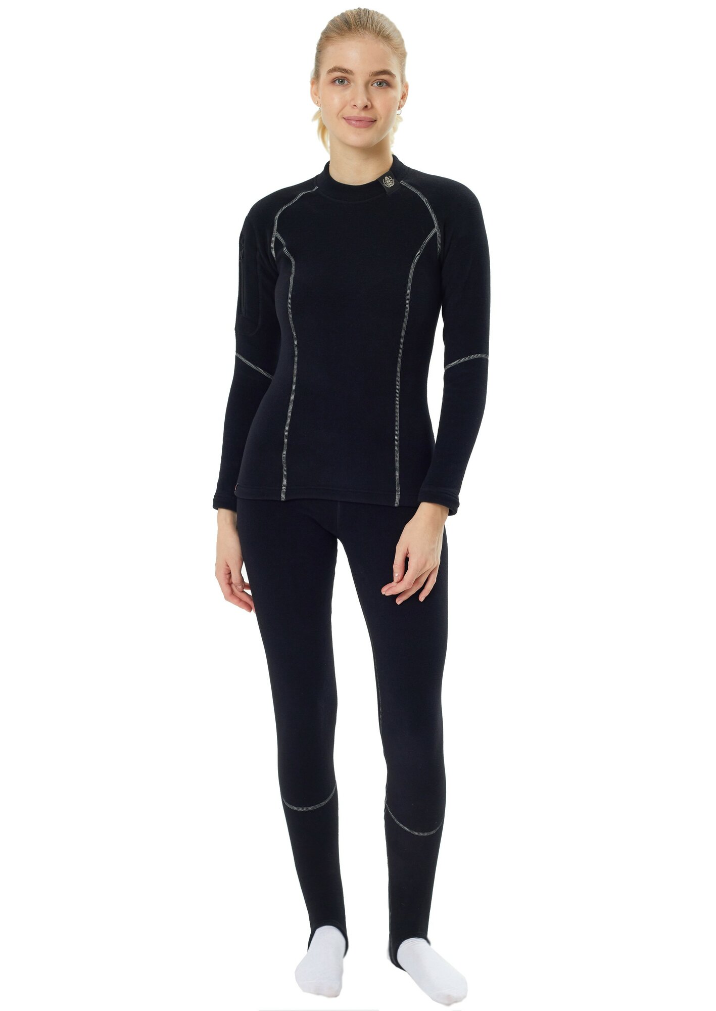 Утеплитель Frogman Lady Polartec Black Gray 280 женский брюки