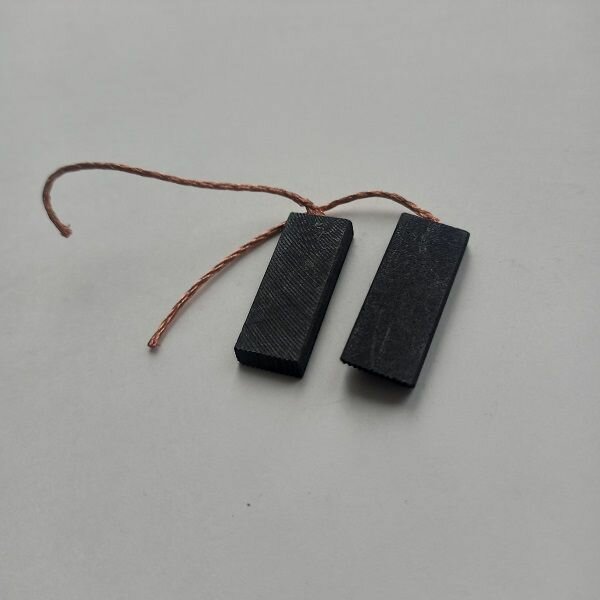 Угольные щетки AEZ № 652; 5*13,5*33мм для стиральных машин, медный провод