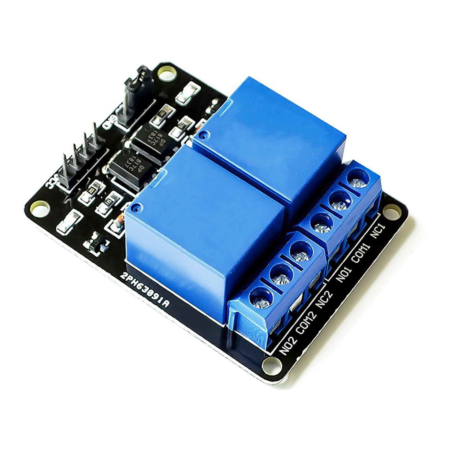 2-канальный релейный модуль, оптопара, защита, расширение, аксессуары для макетной платы SCM, 12 В