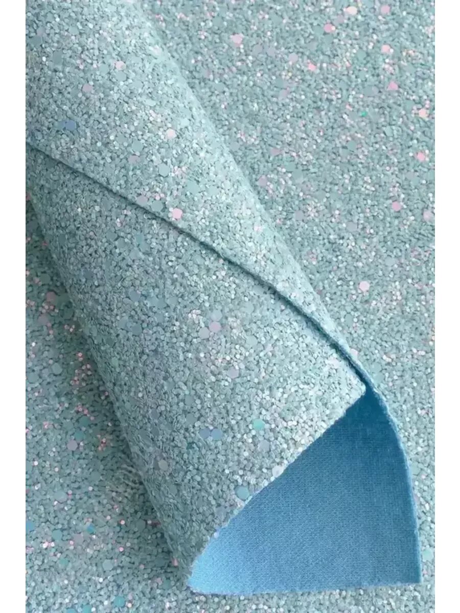 Кожзам с блестками А4 (3 листа)