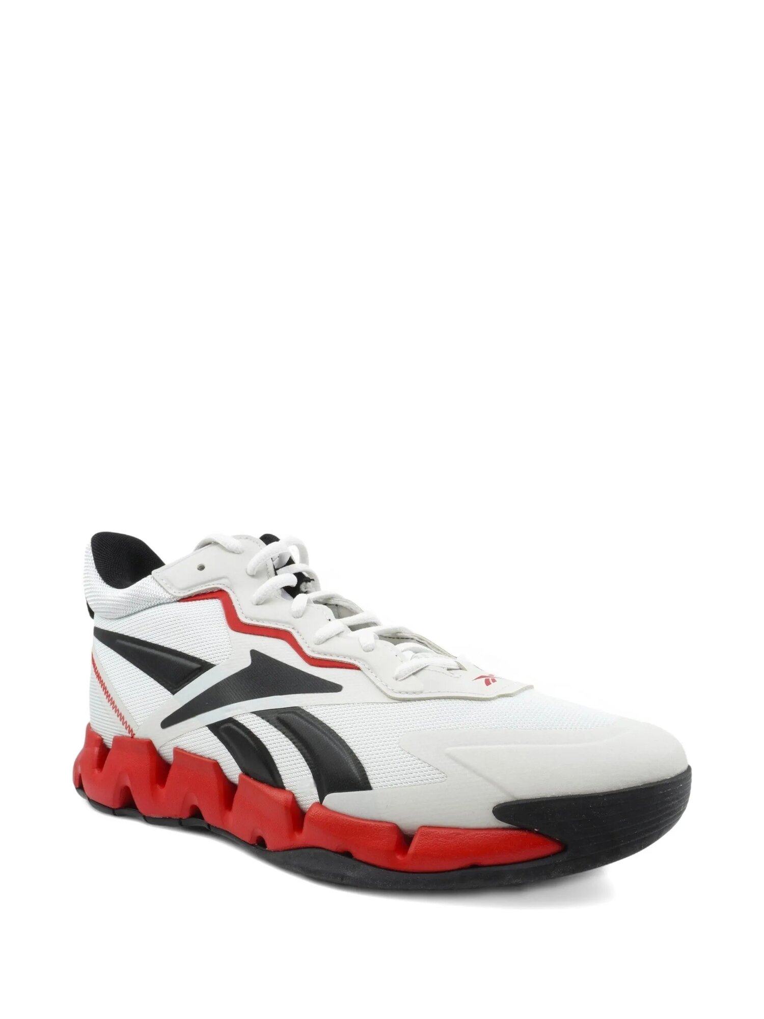 Кроссовки Reebok Zig Encore Pure Grey/Vector Red, размер 11,5 US, grey — фото 1