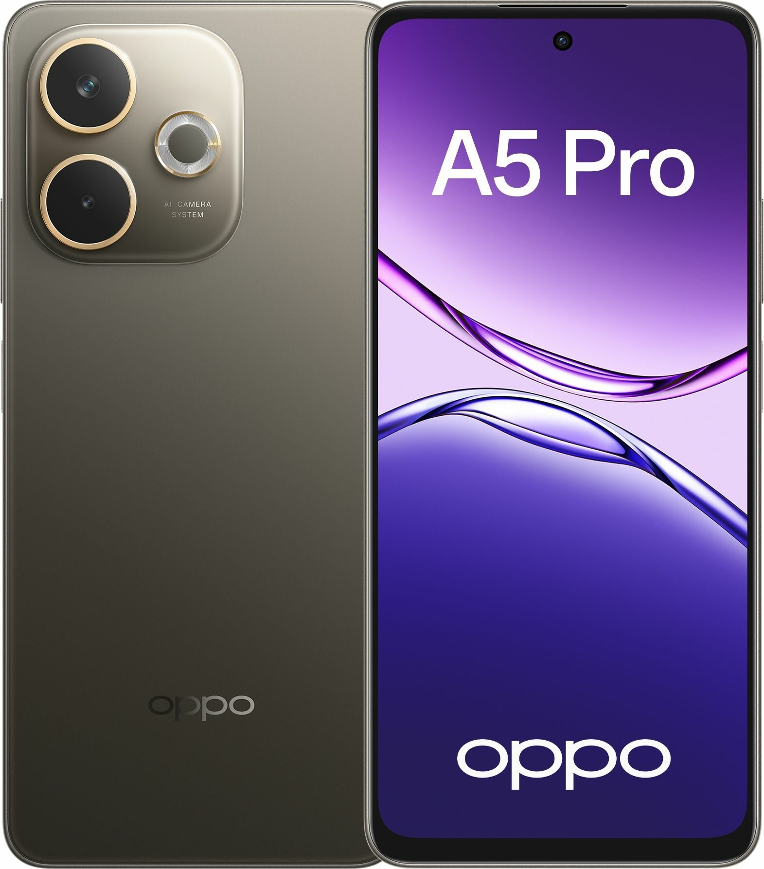 Смартфон Oppo A5 Pro CPH2711 256Gb 8Gb шоколадный 3G 4G 2Sim 6.67" IPS 720x1604 And15 50Mpix 802.11