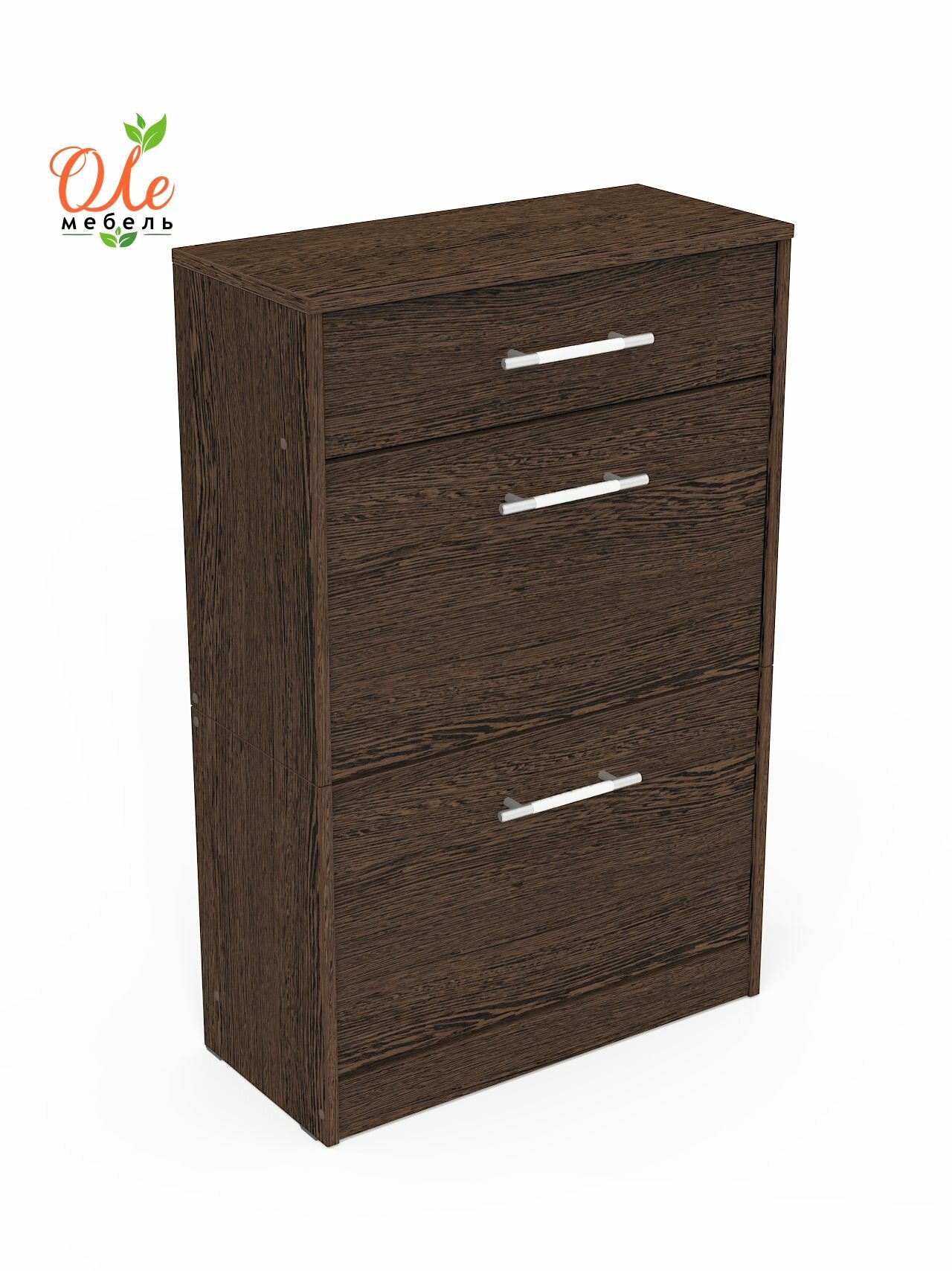 Тумба для обуви, обувница в прихожую в цвете венге