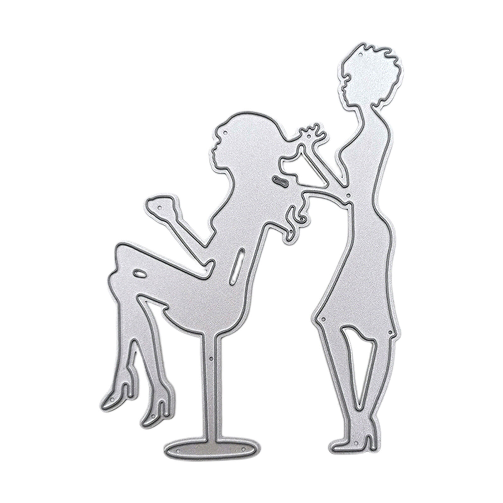 Парикмахерское Тиснение Высечки для Изготовления Открыток Скрапбукинг DIY Альбом Бумажное Ремесло