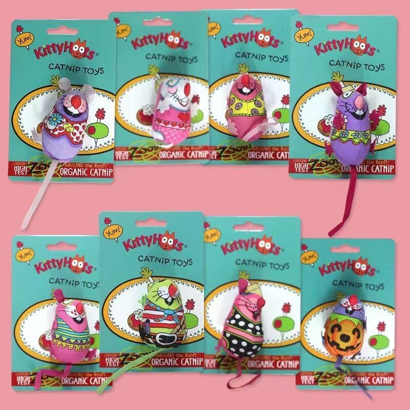 Американская игрушка для кошек Fatcat игрушка для кошек Мятная игрушка для домашних животных Экспорт игрушка для кошек