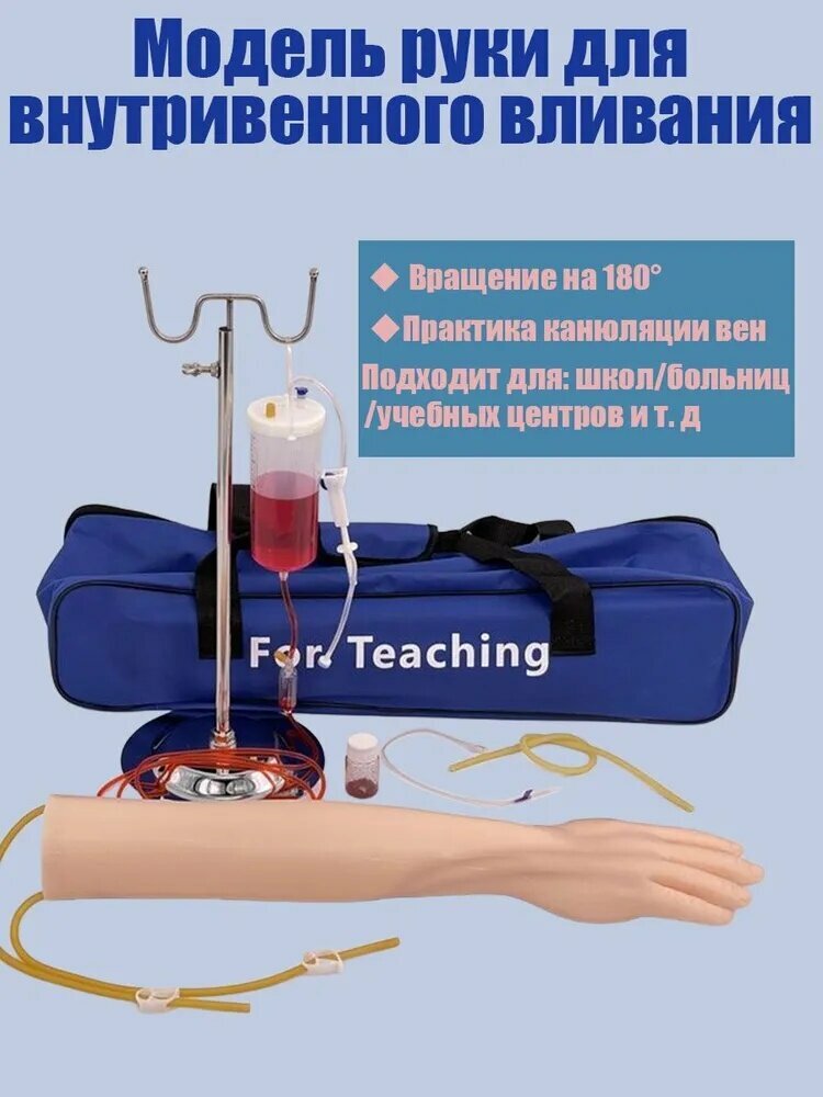 Модель руки для внутривенного вливания (короткая рука)