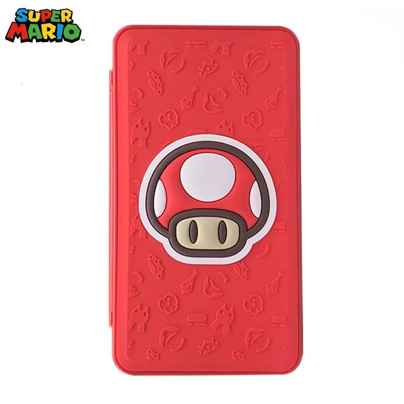 Кейс для хранения 24 игровых картриджей Nintendo Switch (в стиле Марио)