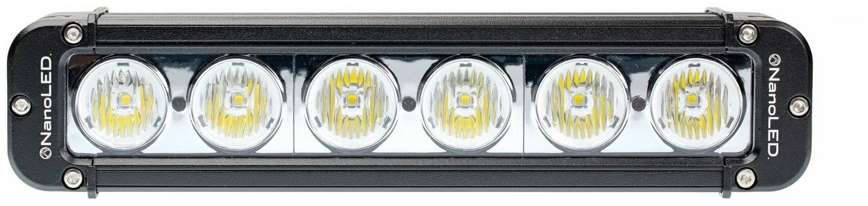 Фара светодиодная NANOLED 60W, 6 LED CREE X-ML, широкий луч, 276*64,5*92 мм
