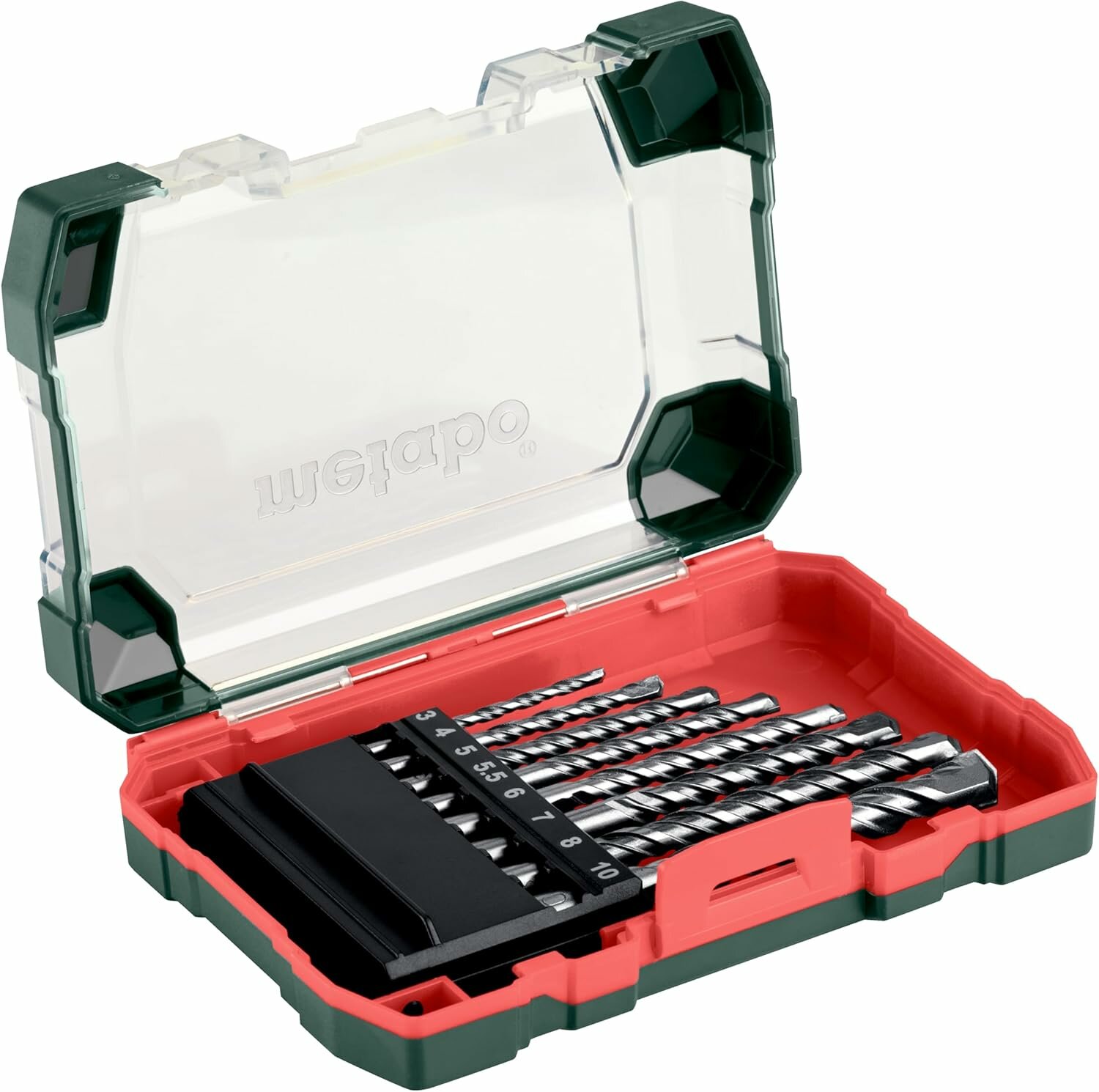 Набор сверл по бетону Metabo 626706000 8 предметов в пластиковом кейсе