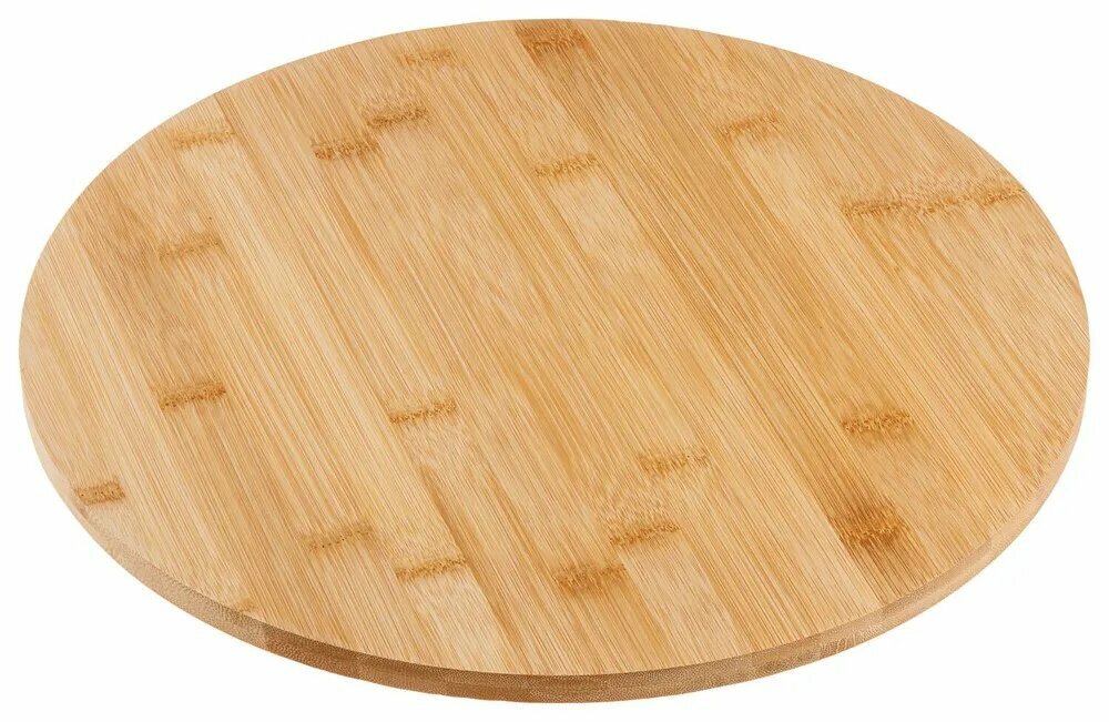 Блюдо сервировочное бамбуковое круглое вращающееся PERFECTO LINEA Bamboo 35,5х1,2 см (35-355120)