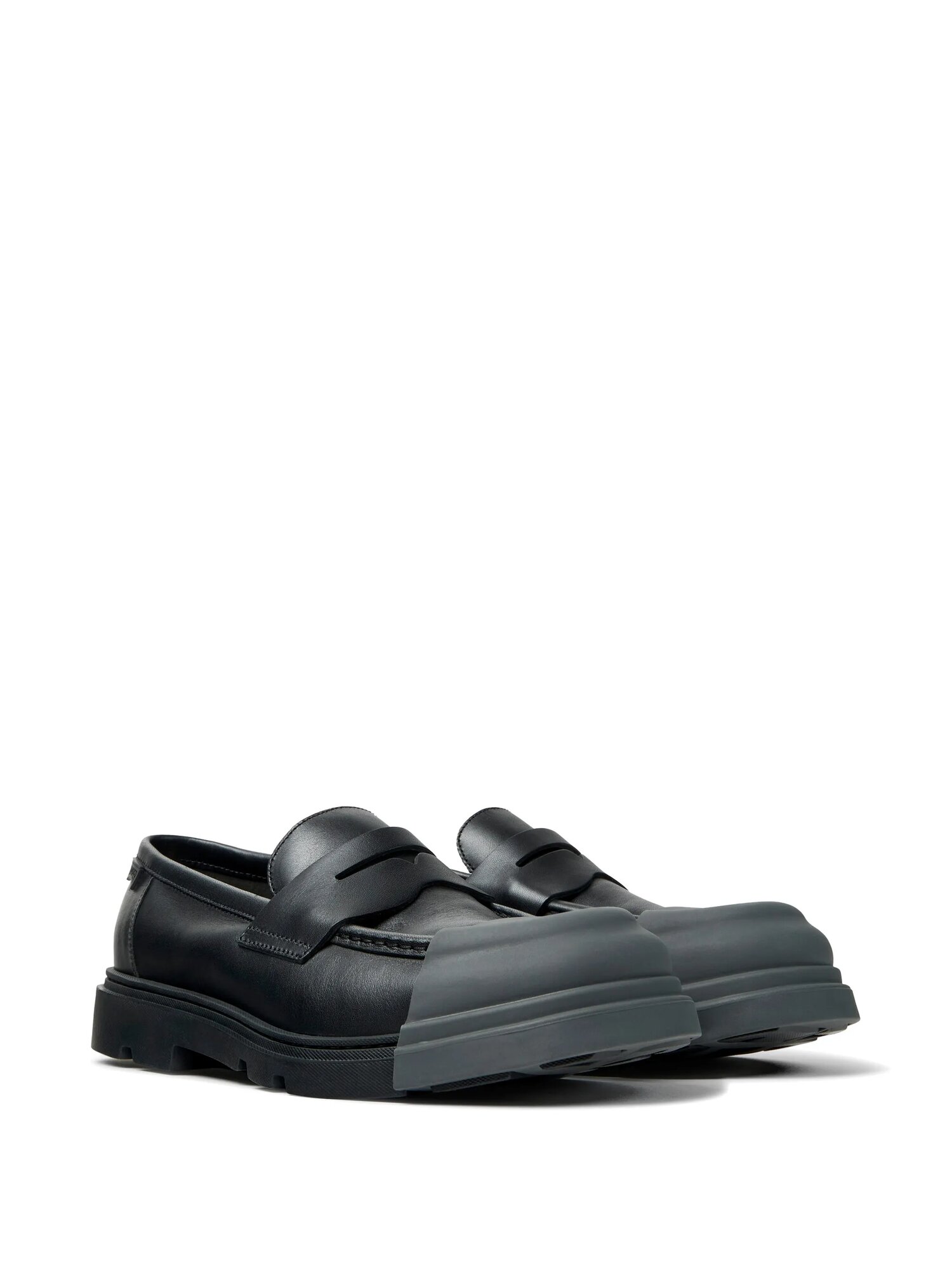 Лоферы Camper Junction leather loafers, размер 45 EU, black/black — фото 1