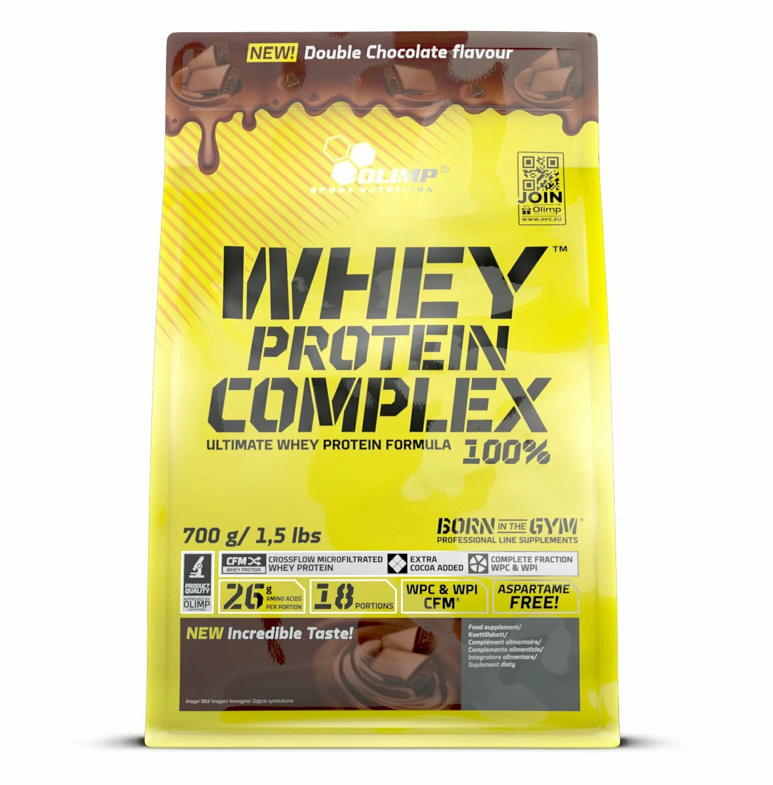 Сывороточный протеин Olimp Whey Protein Complex 100% шоколад, 700 г, 20 порций