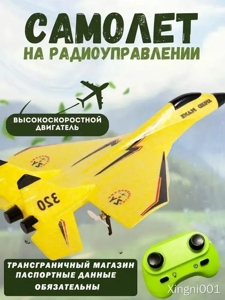 Радиоуправляемый самолет