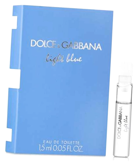 Туалетная вода Дольче Габбана Лайт Блю 1.5 мл пробник женская - Dolce & Gabbana Light Blue сэмпл