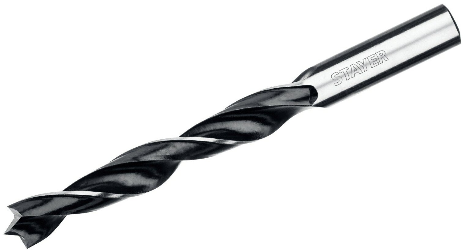 STAYER ″M-type″ 6,0x90/50мм, сверло спиральное по дереву, М-образная заточка