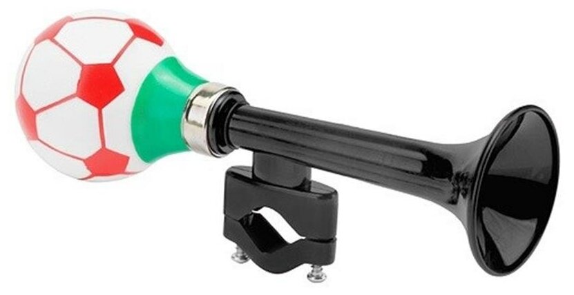 Клаксон для велосипедов и самокатов 73L-01 красно-черный/210206