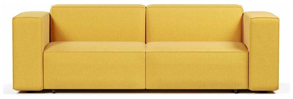 Диван-кровать Кинкс (Kinx), 245х90х75 см, Еврокнижка, диван раскладной, ящик для белья, широкие подлокотники