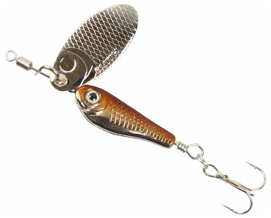 Вращающаяся блесна SMITH NIAKIS 3g цвет 04 SILVER