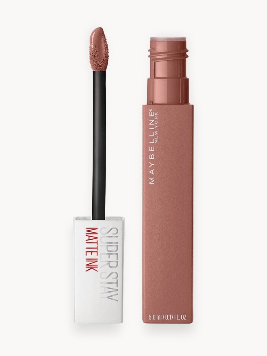 Maybelline New York Помада для губ Super Stay Matte Ink, тон 65 Seductress, жидкая суперстойкая матовая, 5 мл