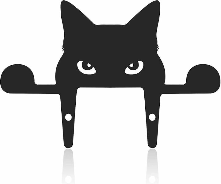 Садовые фигурки кошек, реалистичные силуэты кошек для украшения двора.