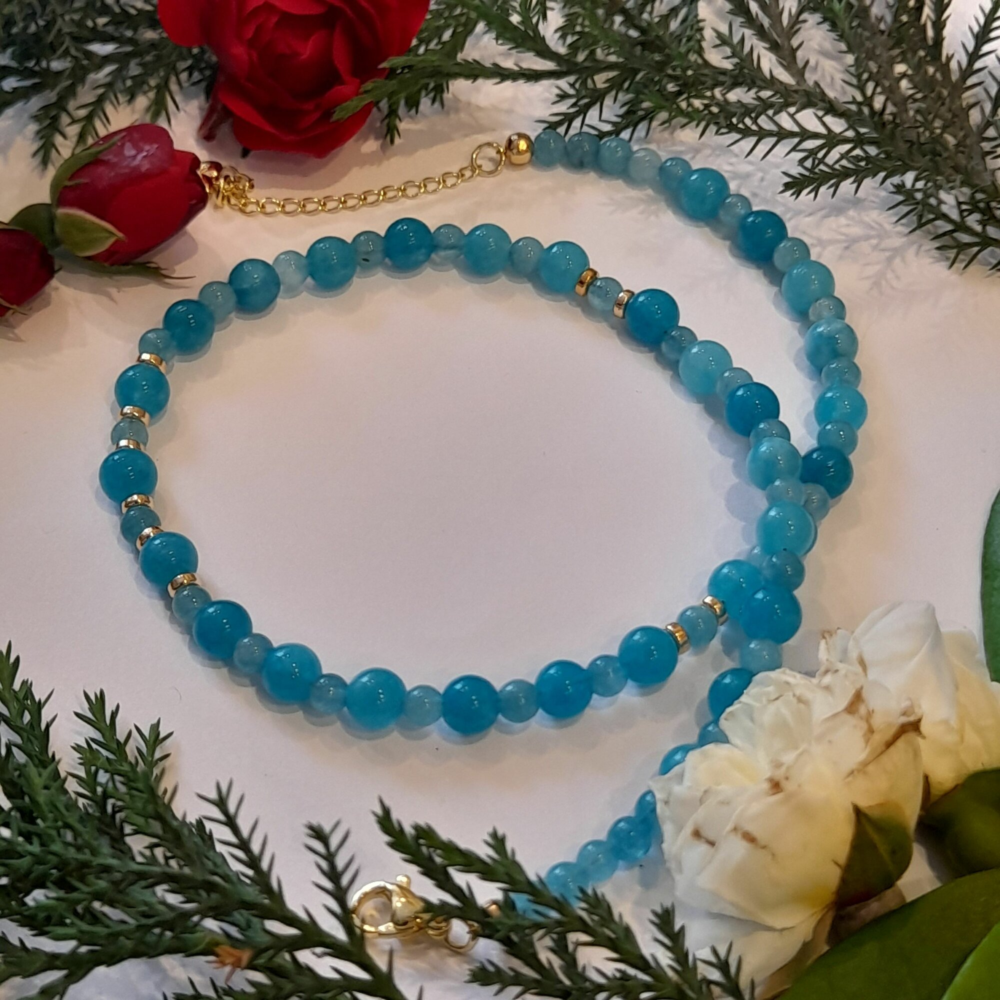 Чокер, агат