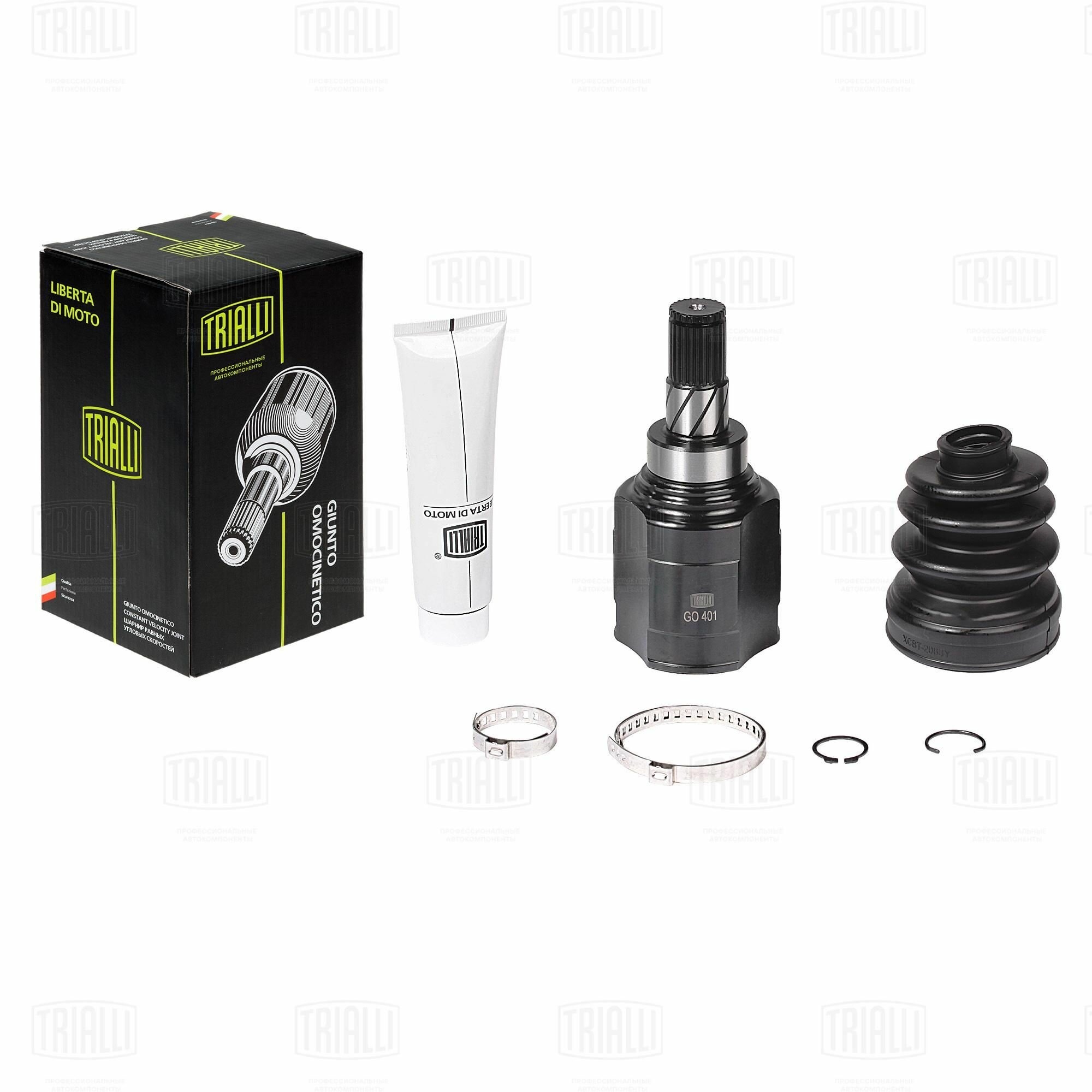 Шрус внутренний LIFAN SOLANO 08- 1.6I левый (trialli) GO401