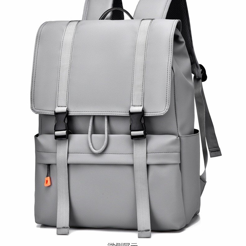 Сумка-рюкзак None, мужская, износостойкая ткань, 20-35 л, серая