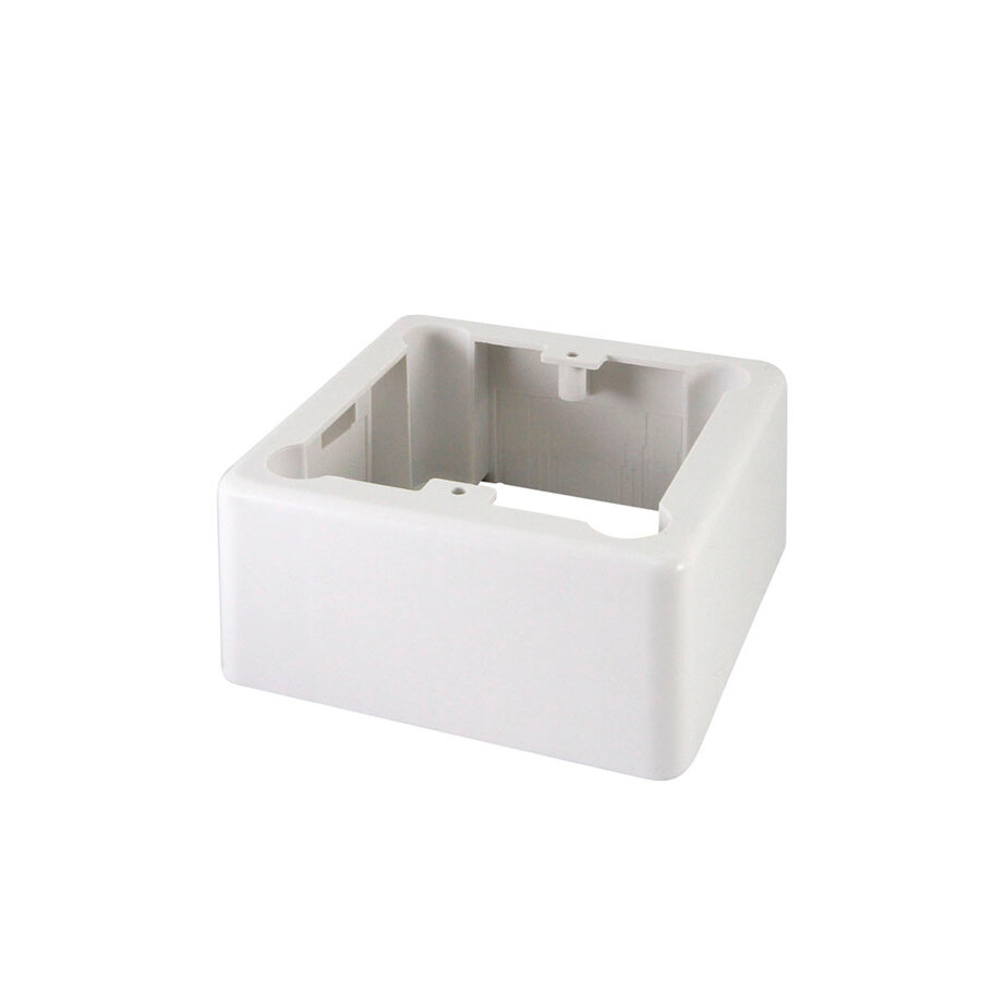 Коробка установочная ОП 85х85х42 мм, 1-местная, подъемная, белая, IP20, TDM {SQ1401-0232}