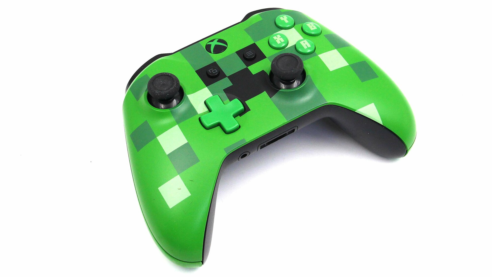 Геймпад Microsoft Xbox One Wireless Controller Minecraft Creeper В коробке — фото 1