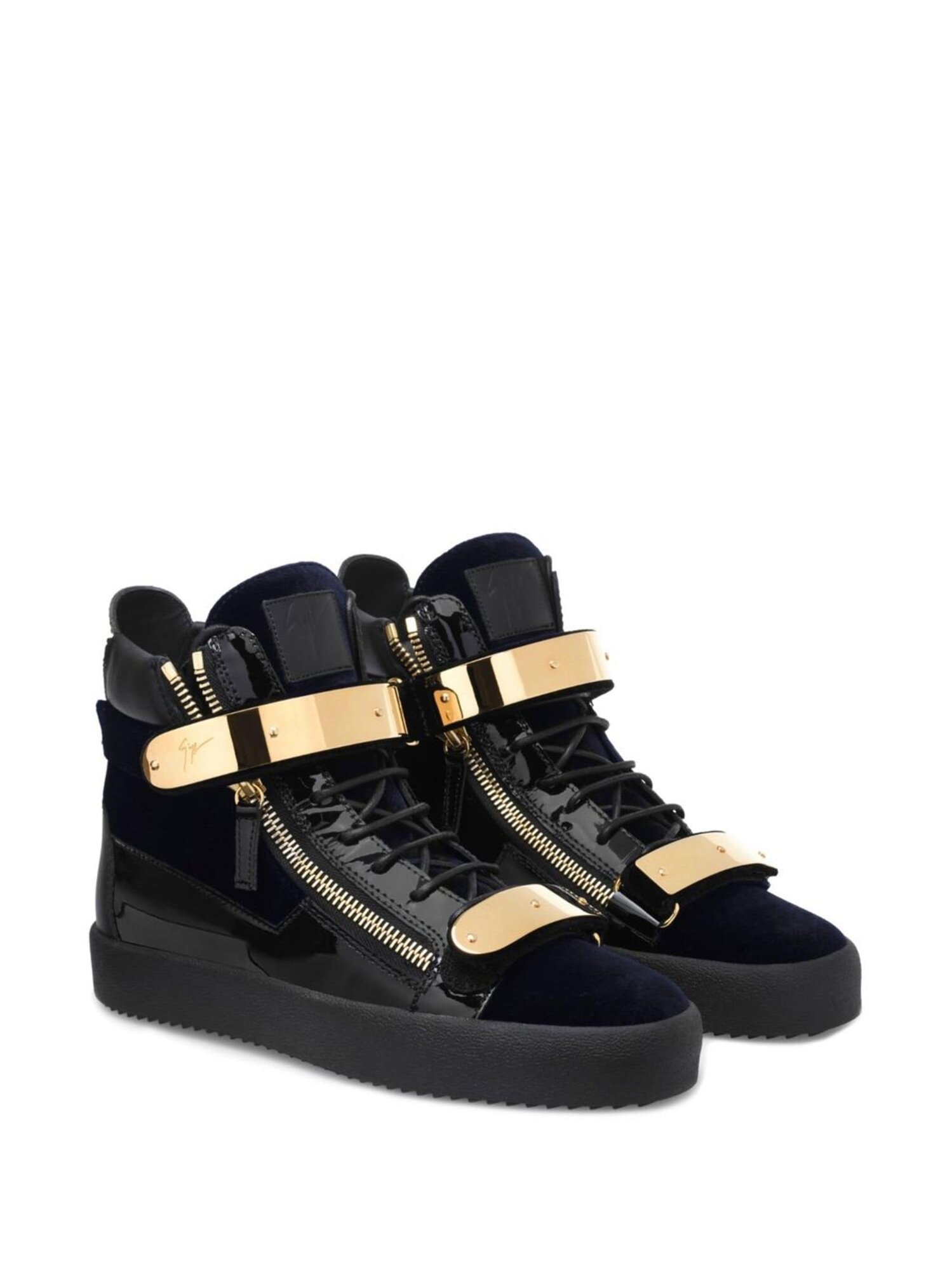 Кроссовки Giuseppe Zanotti Coby, размер 41 EU, black/black — фото 1
